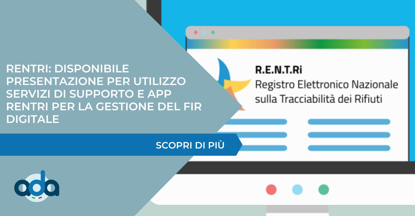 RENTRI - Presentazione per utilizzo servizi di supporto e APP RENTRi ...